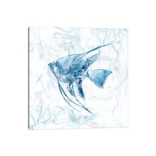 iCanvas "Blue Marble Tropical Fish" by Nan Canvas Print - Bed Bath ...