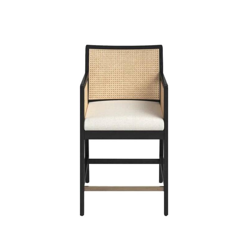 Antonia Cane Counter Stool (set of 2) - Overstock - 37623667