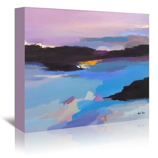 Americanflat - 8" x 10" Abstract Landscape 2 by Hans Paus Wrapped ...