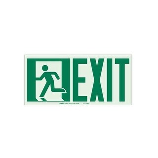 Brady Exit Sign,Exit,7"x15" 114670 - 1 Each - Bed Bath & Beyond - 41222287