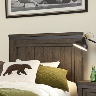 Thornwood Hills Rock Beaten Grey Full Panel Headboard - Bed Bath ...
