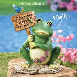 Motion Sensor Frog - Bed Bath & Beyond - 12212014