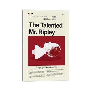 iCanvas "The Talented Mr. Ripley" by Prints and Giggles by Erin ...