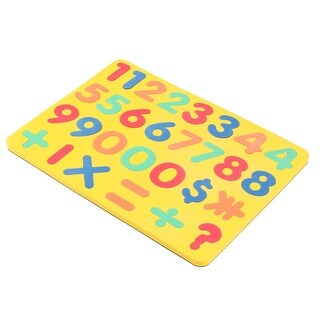 Plastic Arabic Numbers Arithmetic Symbol Magnetic Stickers Set Colorful ...