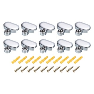 Mirror Clips, Zinc Alloy Oval Mirror Holder Clips, Mirror Holders for ...