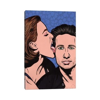 iCanvas "Scully And Mulder" by Allyson Gutchell Canvas Print - Bed Bath ...