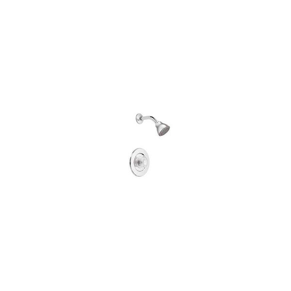 Moen Chateau Pressure Balanced Shower Trim Package with Single - Bed ...