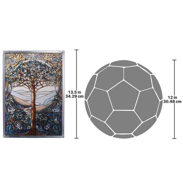 Design Toscano Tree of Life Art Glass - Bed Bath & Beyond - 21592918