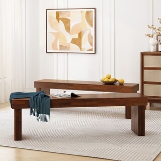 Indoor Solid Wood Bench - Bed Bath & Beyond - 42329742