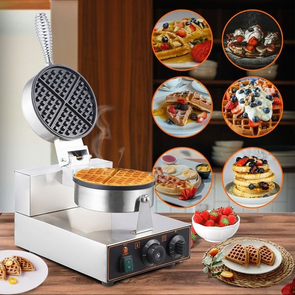 commercial waffle maker with timer