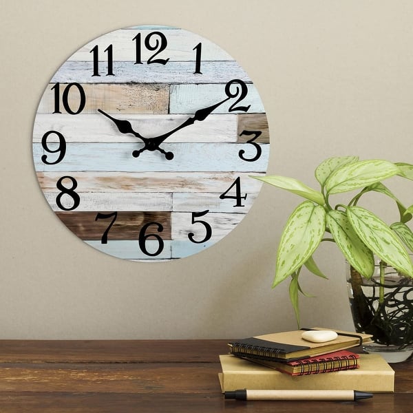 18 Inch Wall Clock-Large Silent Wall Clocks Non Ticking Wall Clocks ...