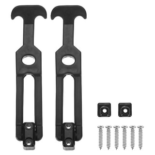 2-Pack T-Handle Rubber Flexible Draw Latches,4.3" Latches for Toolbox ...