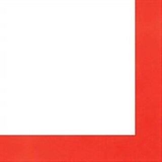 22x28 Colori Red Flat Solid Wood Frame Poster / Photo / Mirror / Art ...