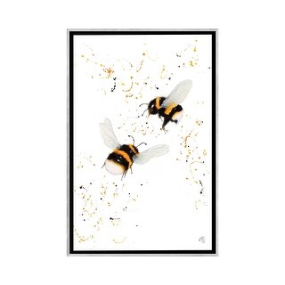 iCanvas "Dance of The Bumble Bees" by Elizabeth Grant Framed - Bed Bath ...