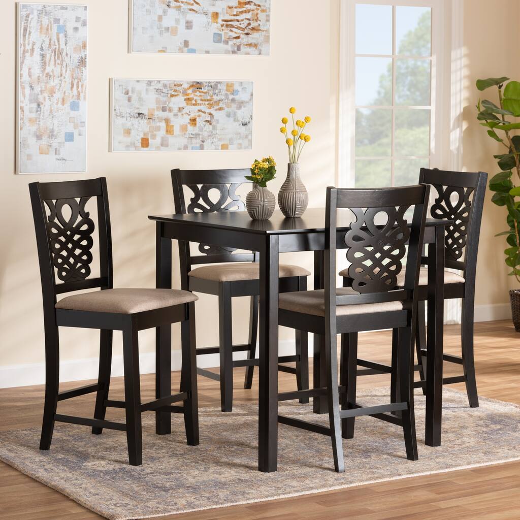 Gervais Modern and Contemporary Transitional 5-PC Pub Set - Overstock ...