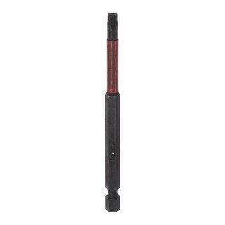 T27 Magnetic Security Impact Torx Screwdriver Bit 1/4" Hex Shank 4 ...