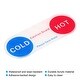 Self Stick Cold/Hot Water Label, Acrylic Waterproof Adhesive Stickers ...