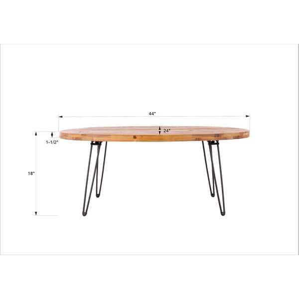 Reclaimed Wood Foldable Cocktail Table For Your Living Room - Bed Bath ...
