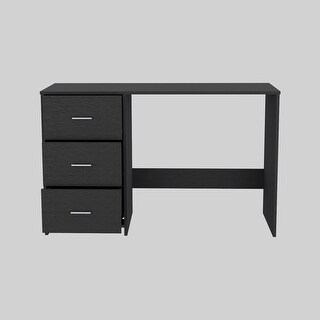 Home Office Desk with Three Drawers, 47" Workspace, and Classic Styling ...