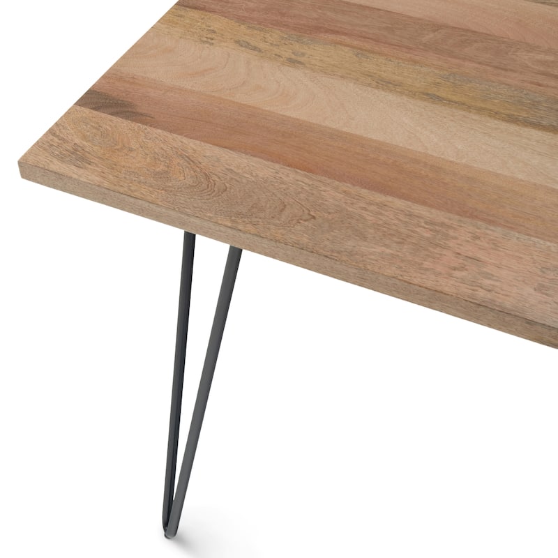 WYNDENHALL Moreno Industrial Mango Wood Dining Table - On Sale - Bed ...