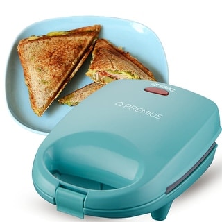 PREMIUS Ceramic Non-Stick Mini Snack Sandwich Maker, 5x4.4 Inch Mold ...