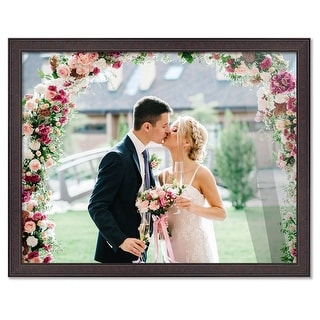 24x48 Frame Brown Picture Frame - Complete Modern Photo Frame Includes ...