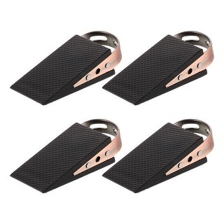 4Pcs 1.26" Door Stopper for Bottom Door Stop Wedge Non-Slip, Stainless ...