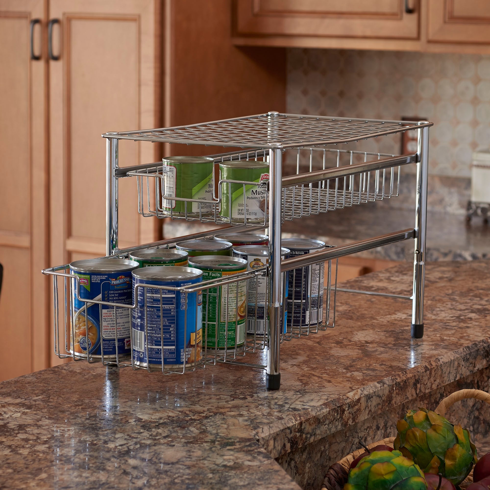 Smart Design Pull Out Cabinet Shelf Extra Large Tall Bed Bath Beyond 37911921