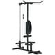 Soozier Lat Pull Down Machine Cable Station, High and Low Pulley System ...