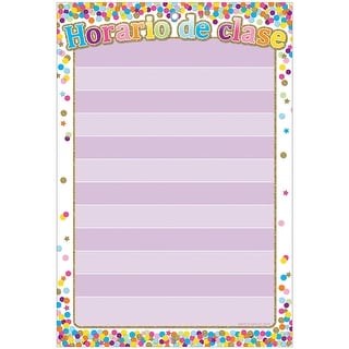 Ashley productions chart spanish class schedule 93605 - Bed Bath ...