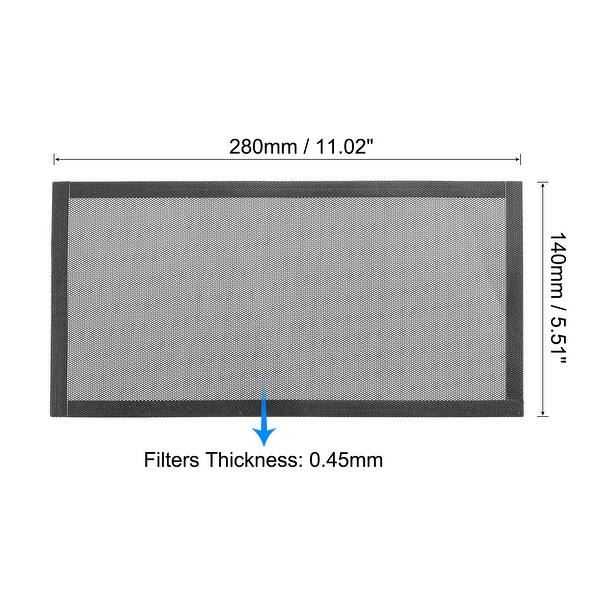 PC Dust Fan Screen with Magnetic Frame for Cooling Case Cover PVC - Bed ...