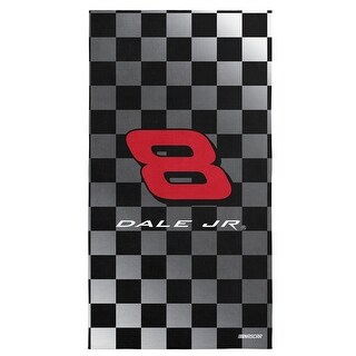 NASCAR Dale Earnhardt Jr Graded Checks Beach Towel - 30x60 inches - Bed ...
