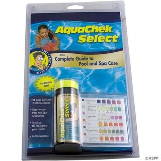 Test Strips, AquaChek Select, 7in1, TH, TC, TB, FC, pH, TA, CA, 50ct ...