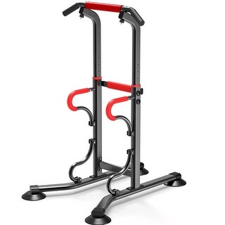 Power Tower Dip Stand Station Pull Up Multifunctional Full Body ...