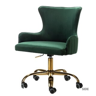 Elegant Ergonomic Shape Channel Tufted Task Chair Modern office Chair ...