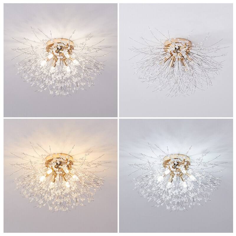 Dandelion Chandelier Firework Pendant Ceiling Lamp Fixture Light - 14.9 ...