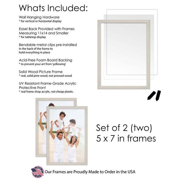 5x7 picture frames horizontal