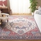 SAFAVIEH Tucson Gessica Machine Washable Slip Resistant Shabby Chic Rug ...
