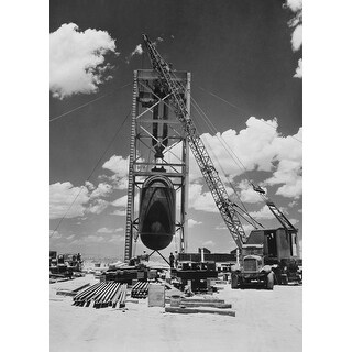 Jumbo The Atomic Device Being Positioned For Trinity Test At Alamogordo ...