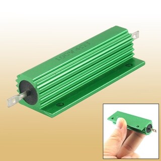 100 Watt 4 Ohm 5% Chassis Mounted Aluminum Case Wirewound Resistor ...