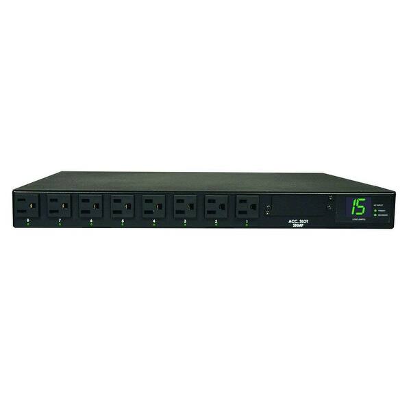 Tripp Lite Pdumh15at 1.4Kw 120V Single-Phase Ats / Metered 1U Rack ...