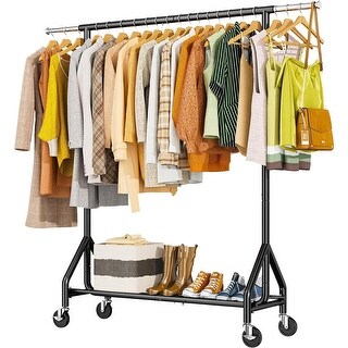 Heavy Duty Hanger, 450 LBS Load Capacity, Standing Rolling Hanger ...