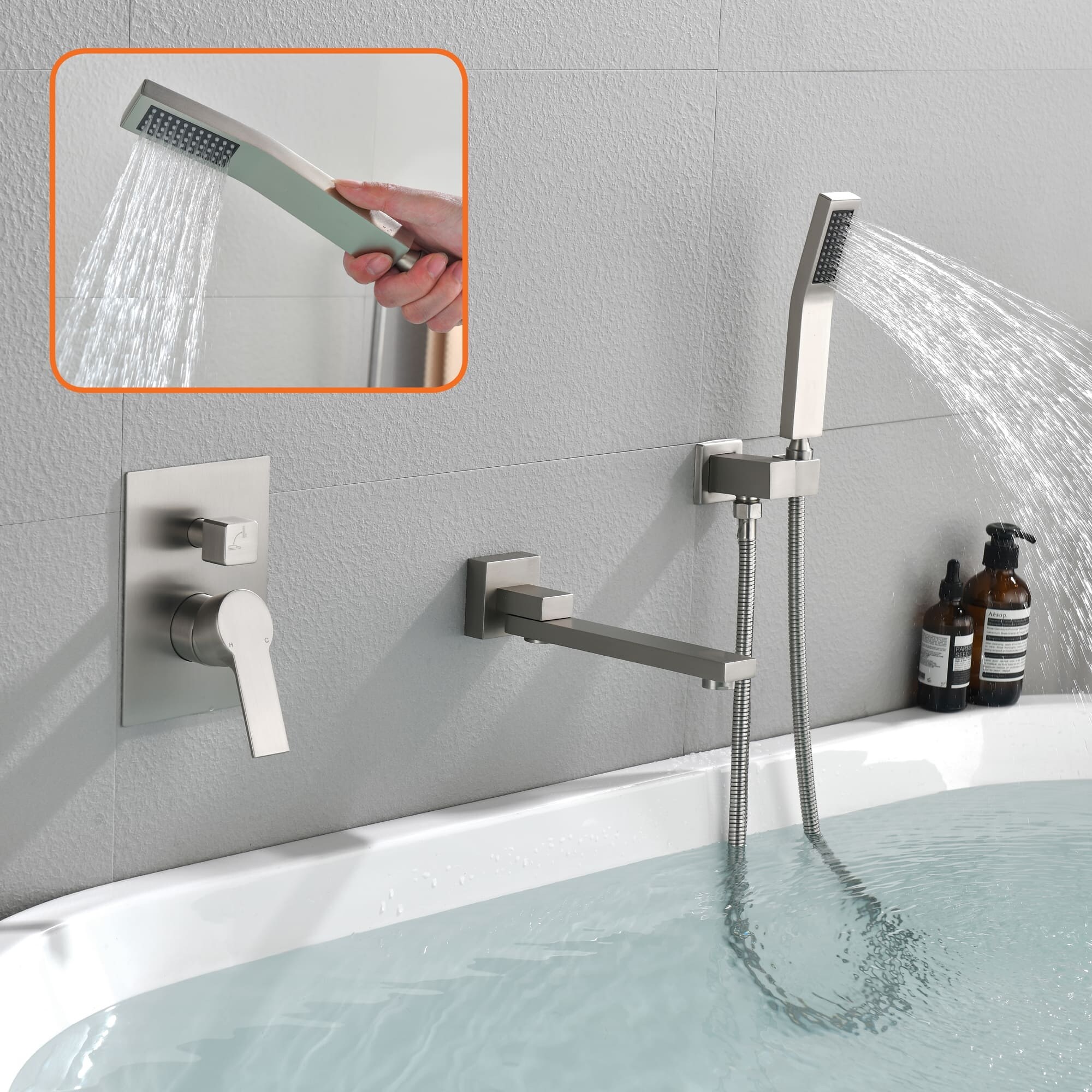 Wall mount bathtub faucet store