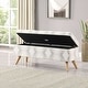 HomePop Modern Storage Bench - Bed Bath & Beyond - 37107720