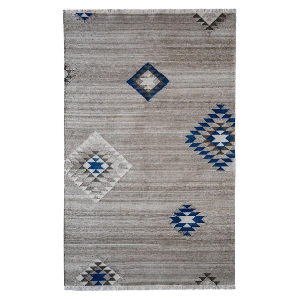 Aztec Flat Woven Rug - Bed Bath & Beyond - 37067859