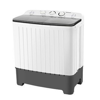 Jeremy Cass Portable Washing Machine, 17.6 lbs Mini Compact Twin Tub ...