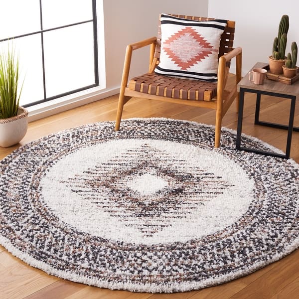 SAFAVIEH Jericho Shag Nott Boho 1.2-inch Thick Rug - Bed Bath & Beyond ...