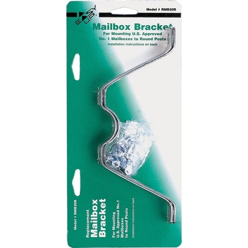 Gibraltar RMB20R00 Round Post Mailbox Brackets, 2 Piece - Bed Bath ...