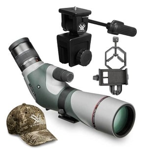 Vortex Razor HD 16-48x65 Angled Spotting Scope with Smartphone Adapter ...