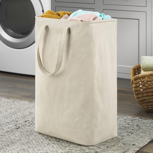 Whitmor Collapsible Laundry Hamper - Canvas - Bed Bath & Beyond - 40159077